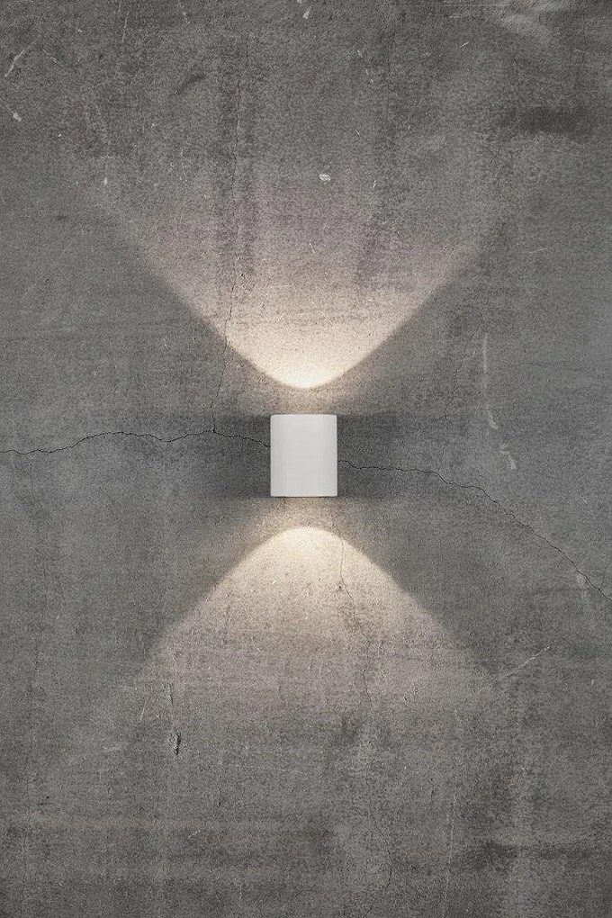 NOR 49701001 Venkovní nástěnné svítidlo Canto 2 2x6W LED bílá čirá - NORDLUX