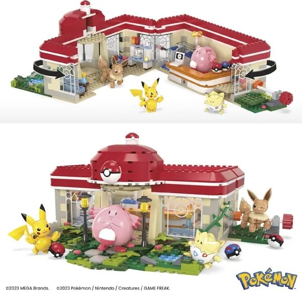 Mega Construx Pokémon Lesní centrum Vícebarevná