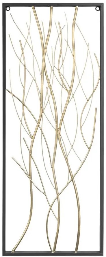 VÝPRODEJ až -70 % Time for home Zlatá kovová nástěnná dekorace Fuin Branches