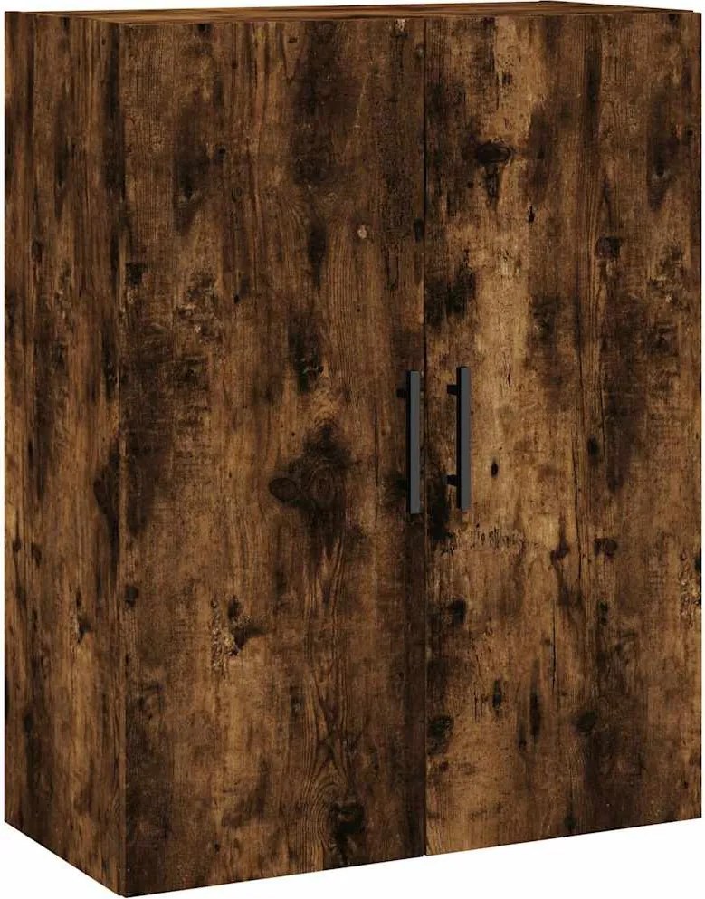 Skříň highboard kouřový dub 69,5 x 34 x 180 cm kompozitní dřevo 3196040