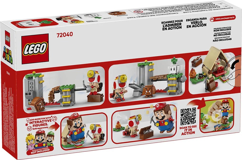 LEGO SUPER MARIO Captain Toad a jeho tábor 72040 STAVEBNICE 2272040
