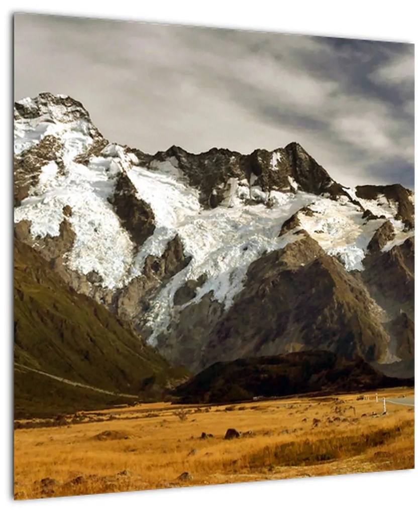 Obraz hory Sefton, Nový Zéland (50x50 cm), 40 dalších rozměrů