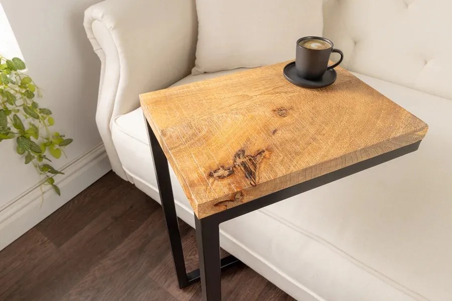 Designový odkládací stolek Baronicio 62 cm mango