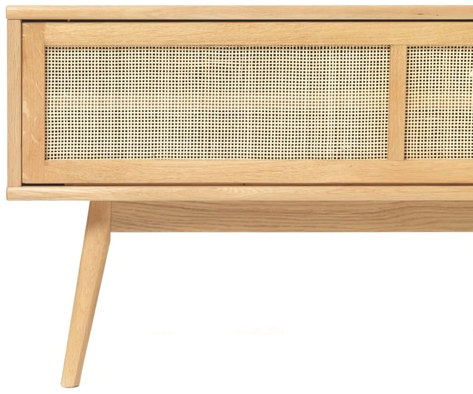 TV stolek v dekoru dubu v přírodní barvě 150x50 cm Barrali – Unique Furniture