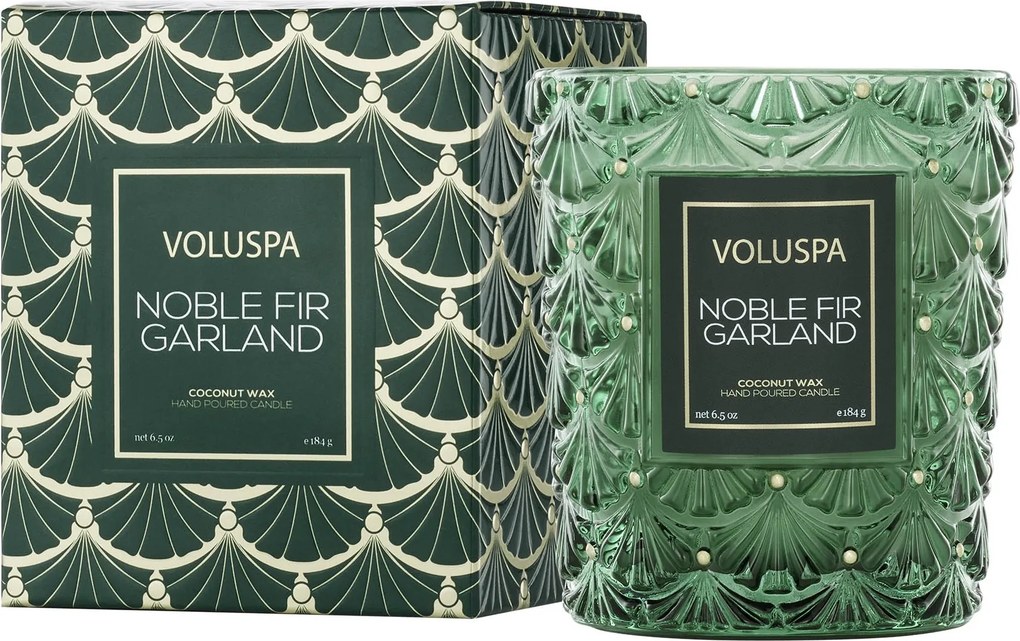 Voluspa svíčka Noble Fir Garland, 184 g
