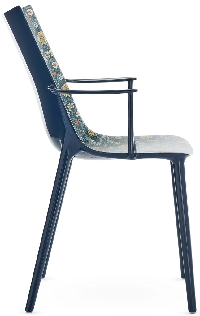 Židle H.H.H. „Graphic Impression“, více variant - Kartell Barva: Vínová / lak