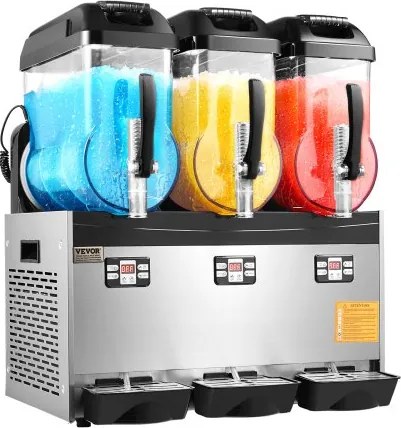 Komerční stroj na kaši 12Lx3 Margarita Smoothie Výrobník mražených nápojů – XRJ12LX3