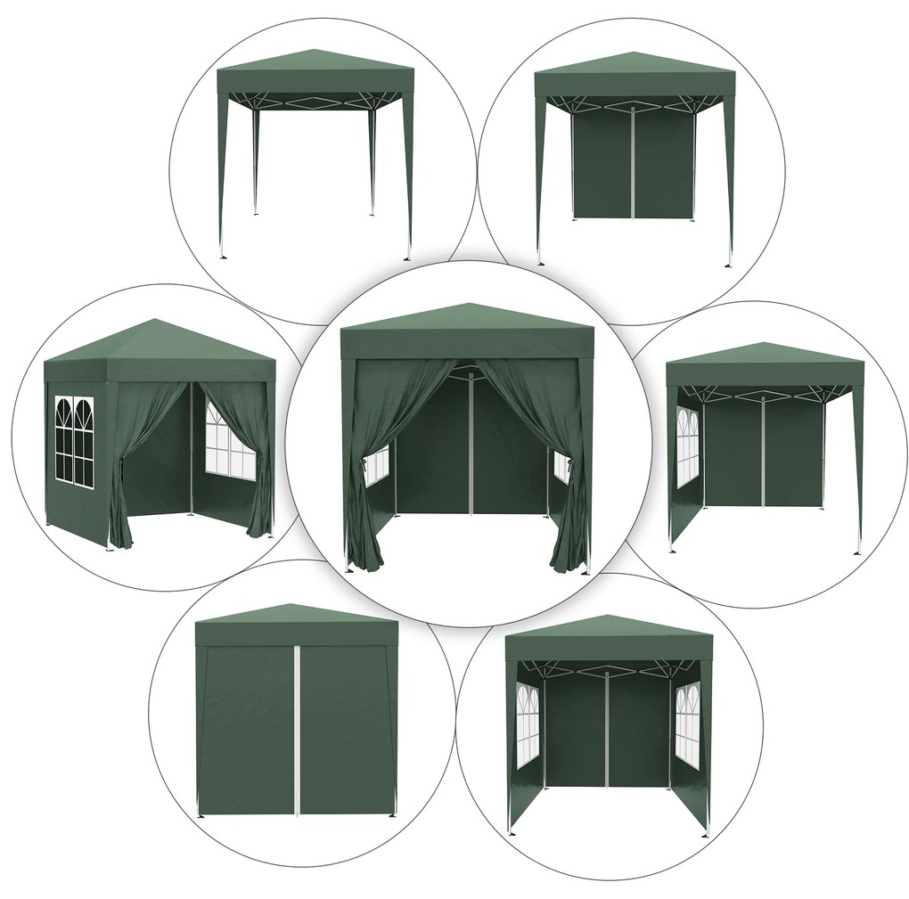 Outsunny Přepravní taška HOMCOM z oceli a tkaniny Oxford, robustní a odolná, ideální pro přepravu a skladování | Aosom.de