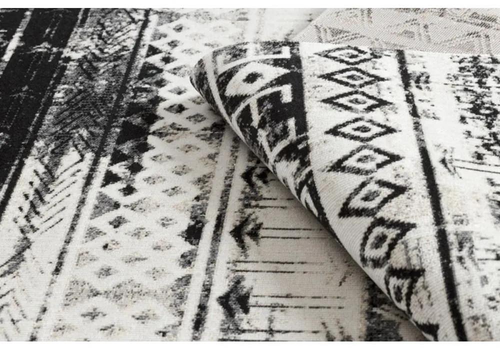 Kusový koberec Sergio šedočerný 120x170cm
