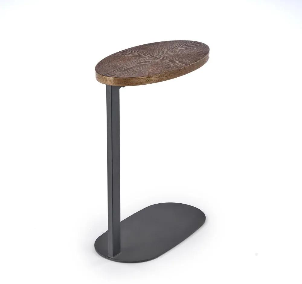 Konferenční stolek- DELPHI- Ořech/Černý