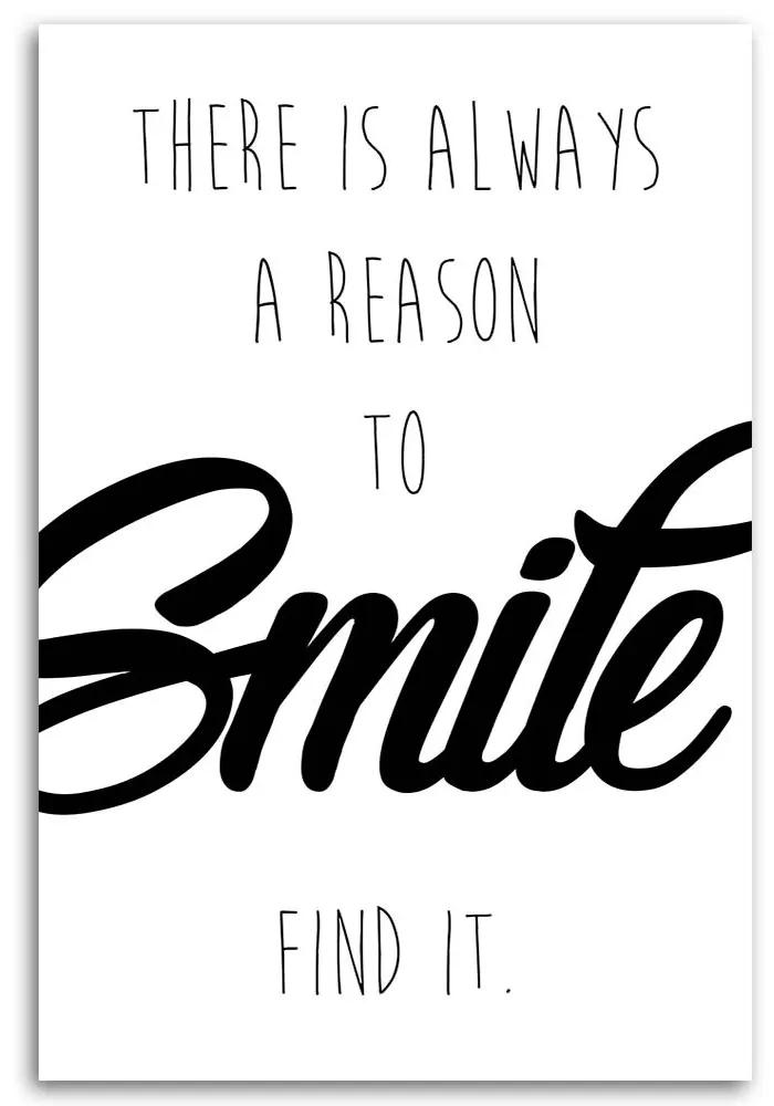 Gario Obraz na plátně Důvod k úsměvu se vždycky najde - Nikita Abakumov Rozměry: 40 x 60 cm