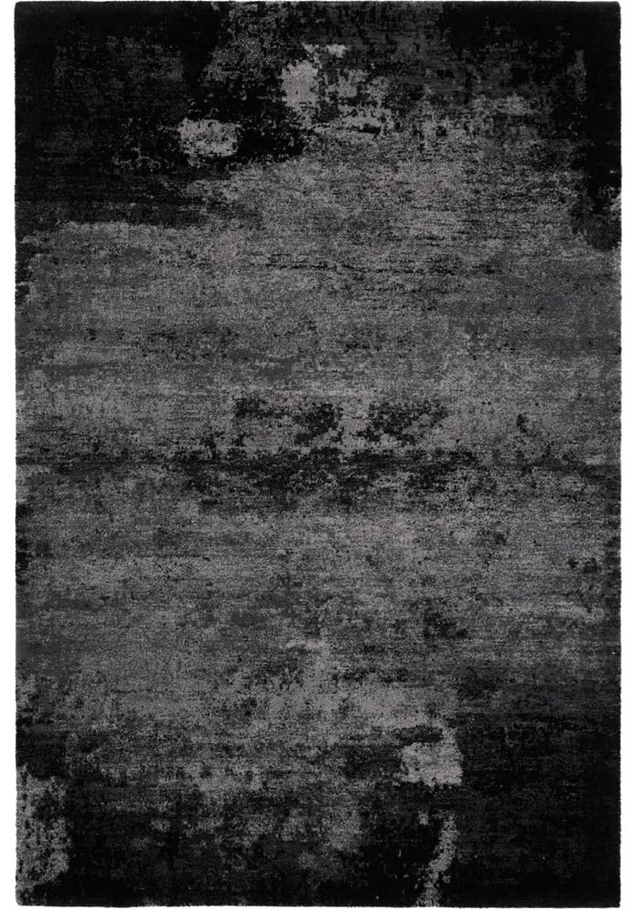 Tmavě šedý vlněný koberec 160x240 cm Bran – Agnella