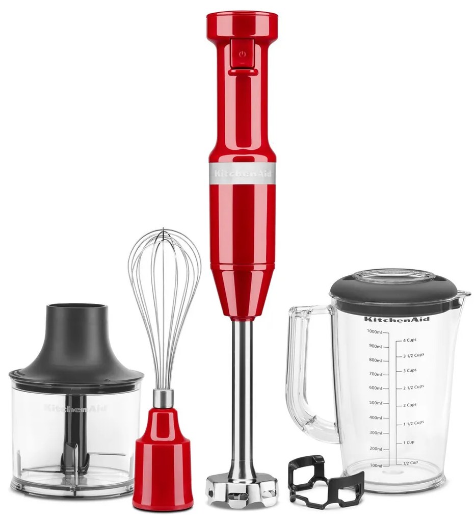 KitchenAid Tyčový mixér Artisan 5KHBV83, královská červená 5KHBV83EER