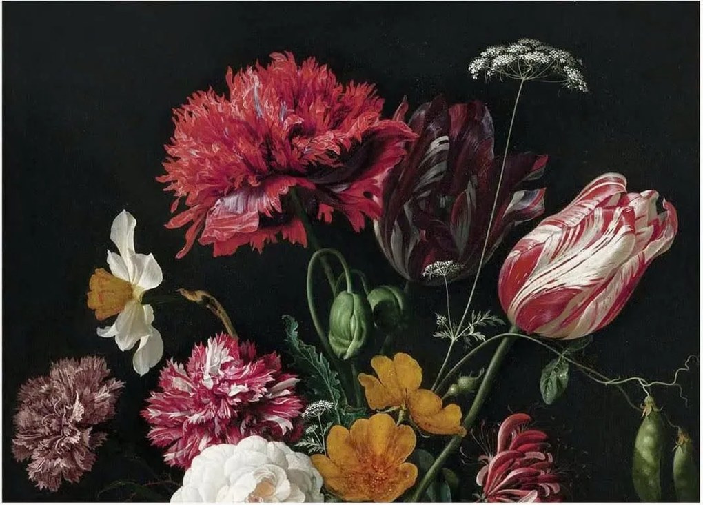 Tapeta Golden Age Flowers II
