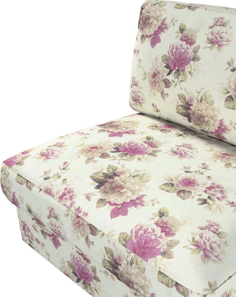 Potah na neskládací křeslo IKEA Kivik barva vícebarevná látka vzorované