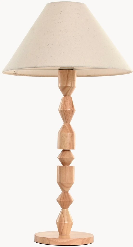 Stolní lampa se lněným stínidlem Orleno