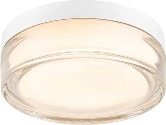 LA 1010210 CYFT XL Přisazené nástěnné a stropní svítidlo, 2700/3000/4000 K, 15 W, PHASE, 125°, IP65 černá / čirá - BIG WHITE (SLV)
