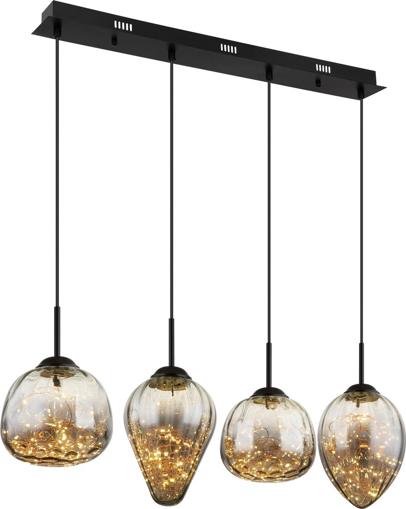 XXXLutz ZÁVĚSNÉ SVÍTIDLO, 91/20/120 cm Collett's Monde - Online Only svítidla - 008181104303