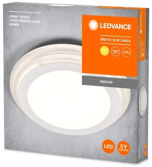 Ledvance - LED Stropní svítidlo ORBIS SPIRAL LED/38W/230V
