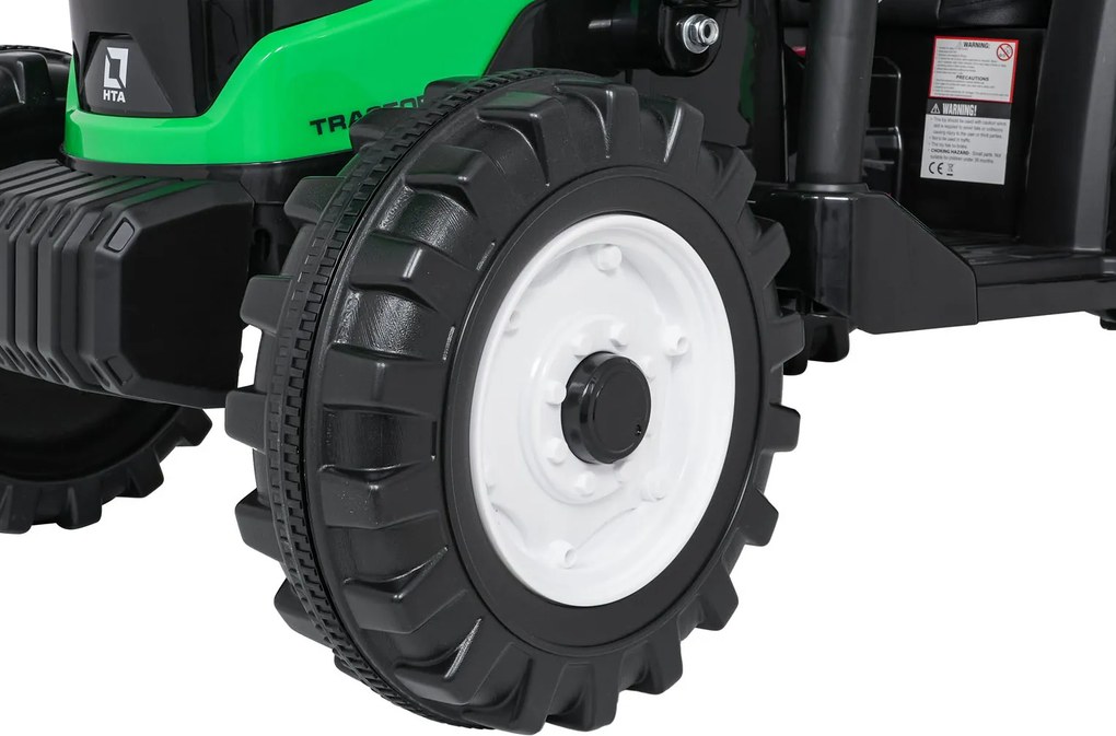 Ramiz MEGA traktor D68 s přívěsem zelený