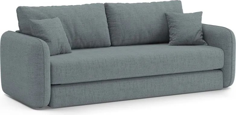Světle modrá rozkládací pohovka 225 cm Dormi – Micadoni