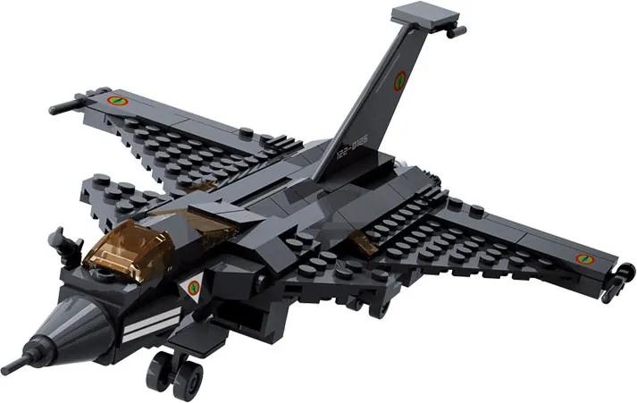 Blocki stavebnice stíhací letoun Dassault Rafale typ LEGO 191 dílů