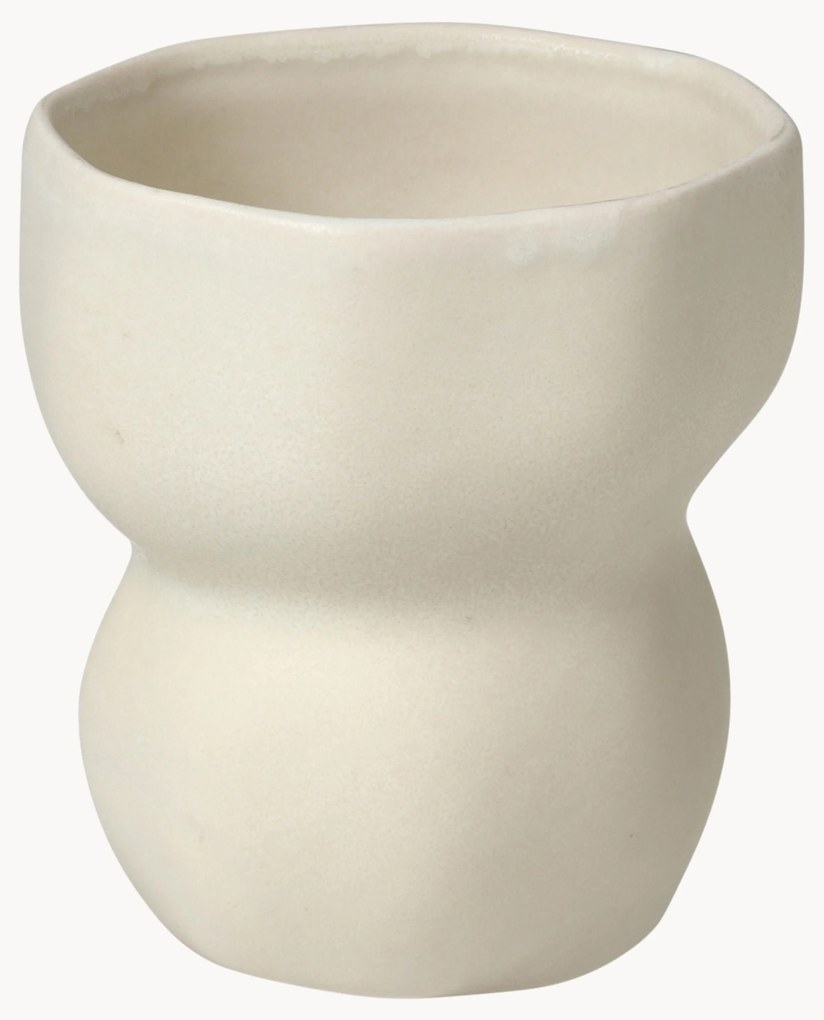 Sada ručně vyrobených pohárků v organickém tvaru Limfjord, 200 ml, 2 díly