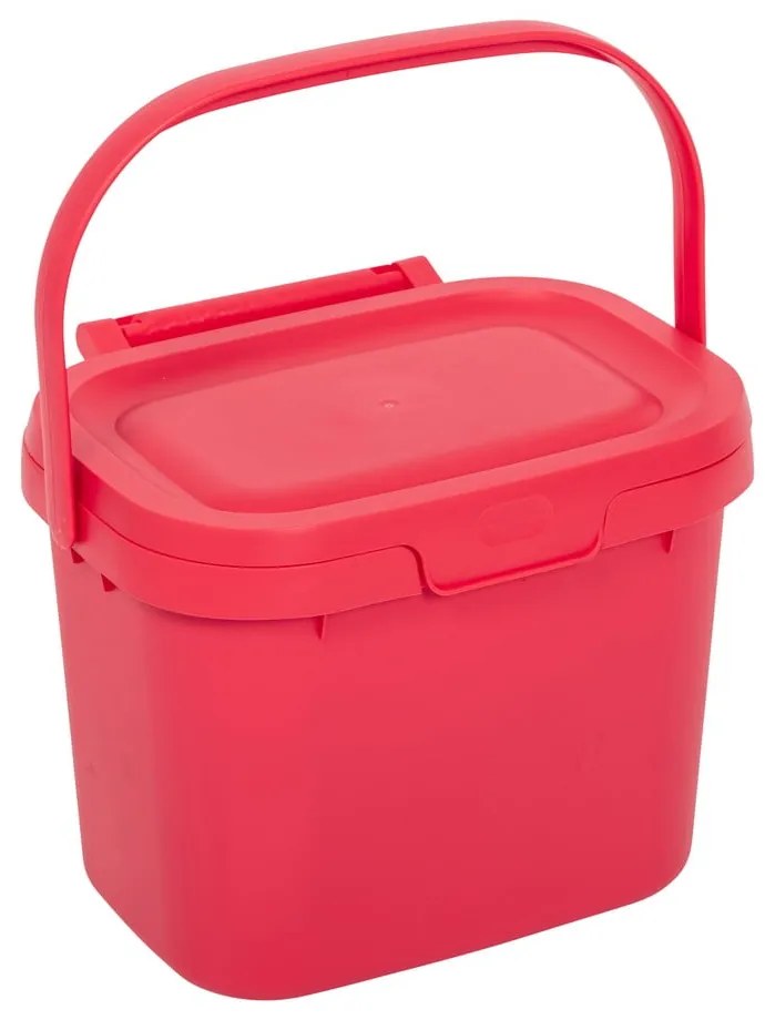 Tmavě růžový úložný box Addis Caddy, 4,5 l