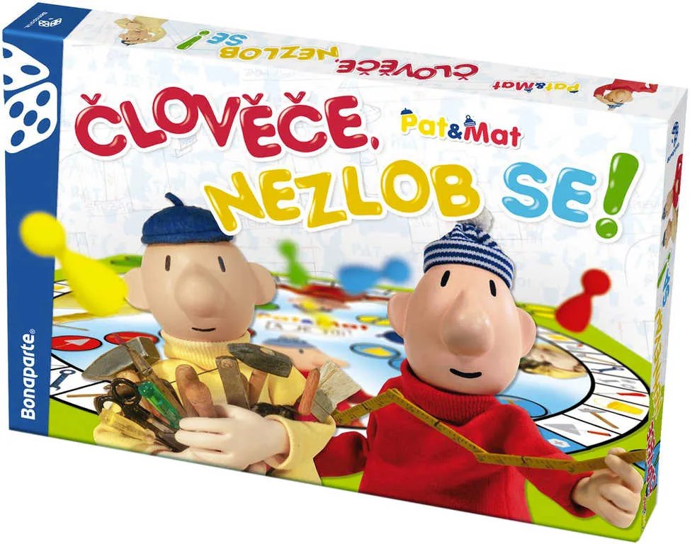 BONAPARTE Hra Člověče, nezlob se! Pat a Mat *SPOLEČENSKÉ HRY* bn12043