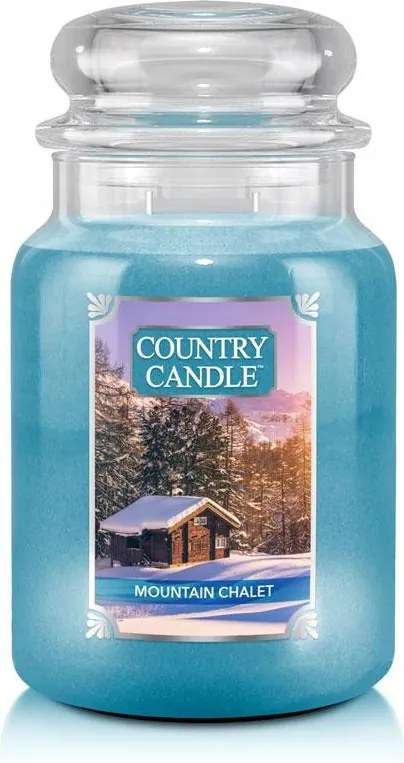 Velká svíčka Mountain Chalet Country Candle
