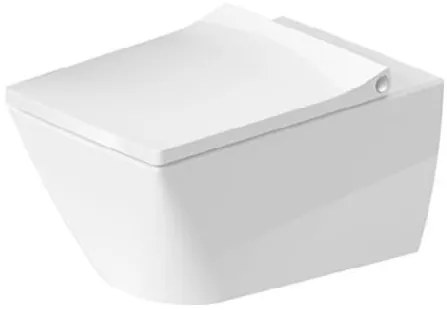 Duravit Viu - Závěsné WC, Rimless, WonderGliss, bílá 25110900001