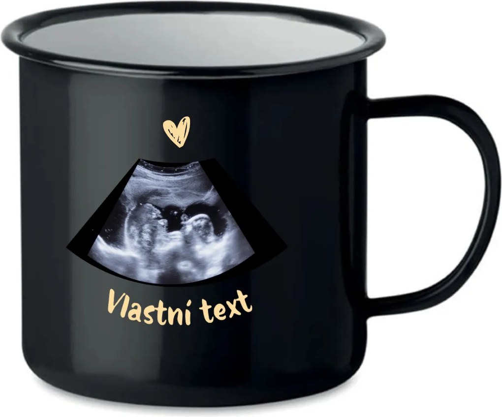 Personalizovaný retro plecháček s ultrazvukem
