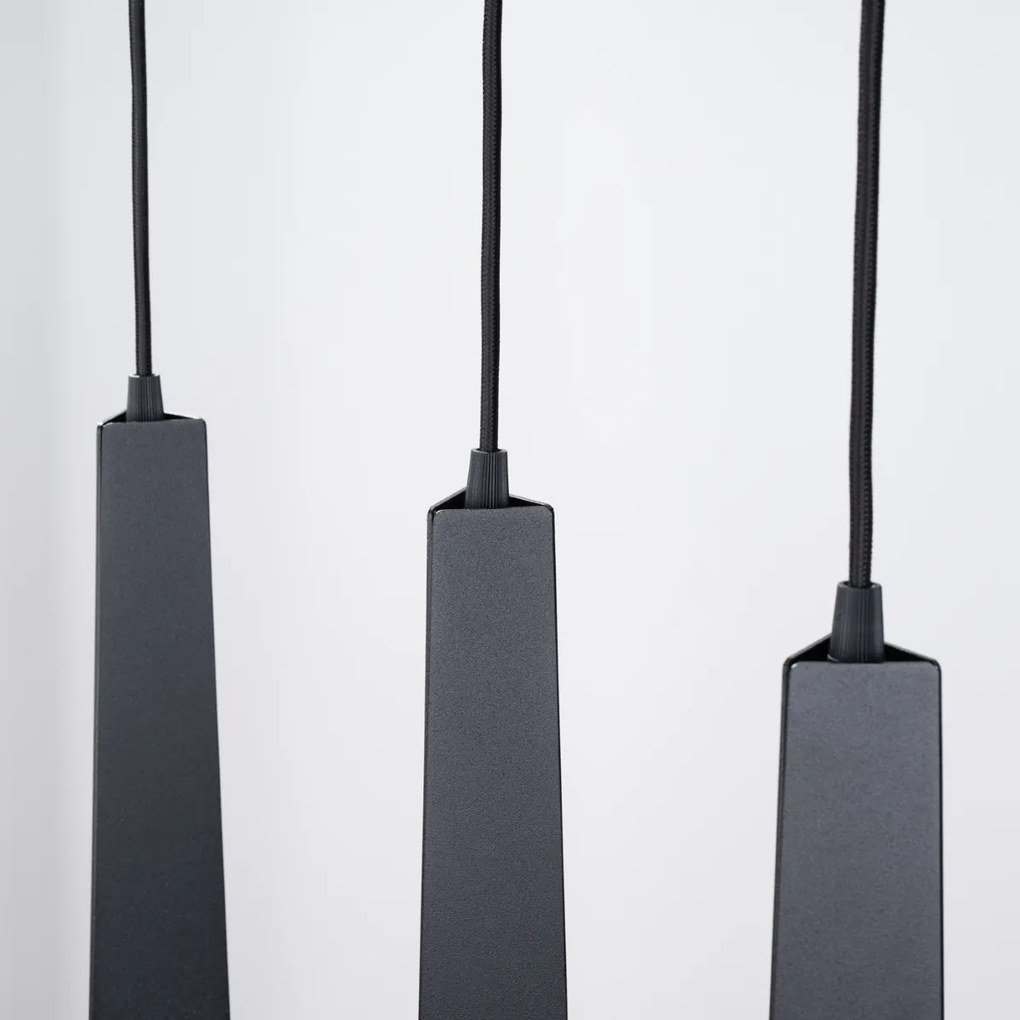 Sollux Lighting Závěsná lampa PRYSM 3L černá