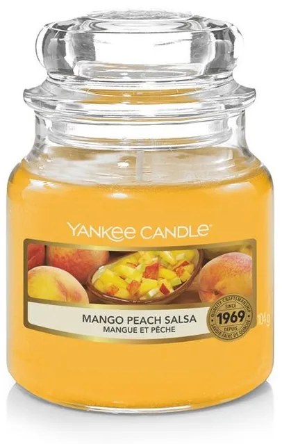 Yankee Candle - Classic vonná svíčka Mango Peach Salsa, 104 g