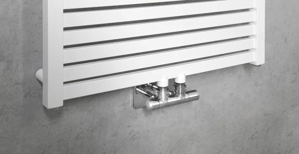 Aqualine, TONDI topné těleso 600x1690 mm, středové připojení, bílá, DT490T