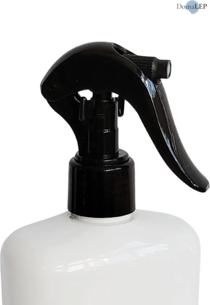 Dávkovač na mýdlo 400 ml bílý s černým rozprašovačem mini LIMA