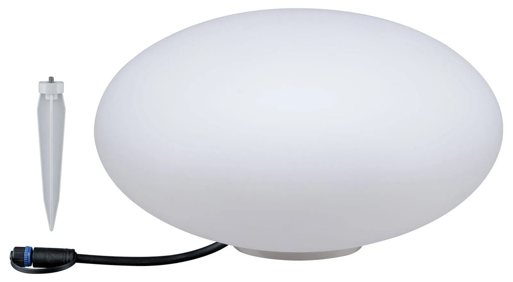 Paulmann 94176 Plug&Shine Stone, venkovní světelný objekt 2,8W LED 3000K, prům.35cm, IP67