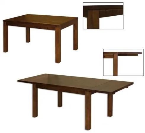 Drewmax ST172-180/1 - Jídelní stůl rozkládací 180(+45)x90x75cm - Buk přírodní