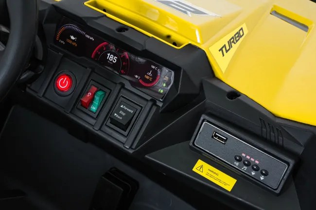 Elektrické autíčko Buggy TURBO 23 žluté