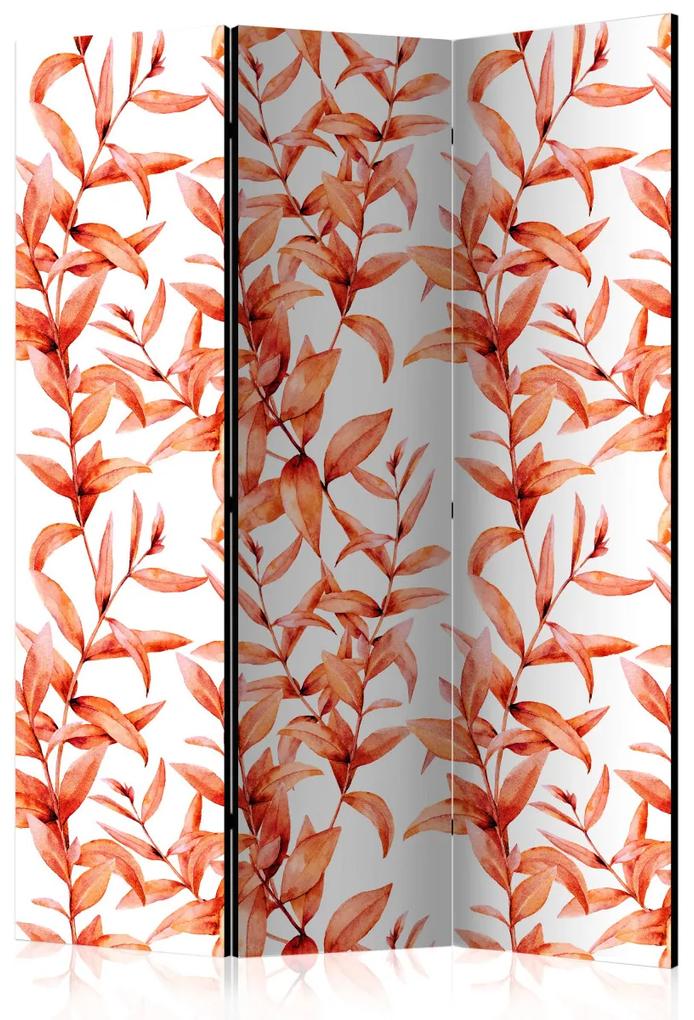 Paraván oranžová rostlina Velikost (šířka x výška): 135x172 cm