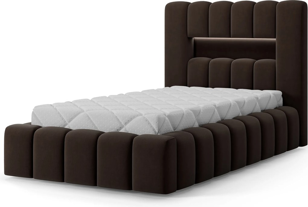 Postel Lamica 90x200 + Dřevěný rám/Standardní zdvih/kontejner