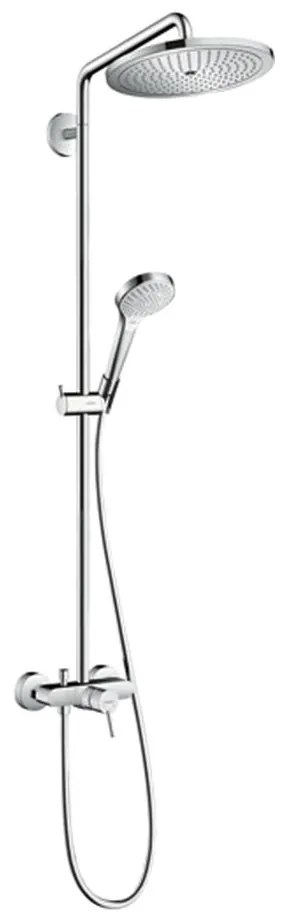 Hansgrohe Croma Select S, Showerpipe 280 1jet s pákovou baterií, chromová, HAN-26791000