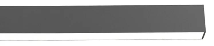 Nástěnné lineární svítidlo Dash 40 Wall Barva: Černá, Délka: 1131 mm, Teplota chromatičnosti, stmívání a svícení: 2700 Kelvinů - Stmívatelné DALI -…