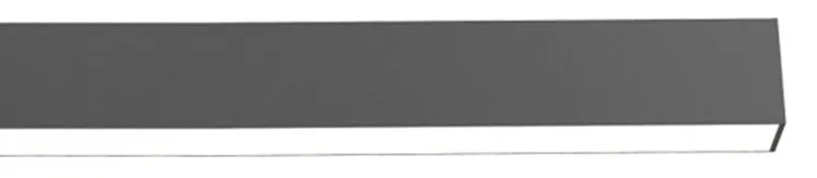 Nástěnné lineární svítidlo Dash 40 Wall Barva: Černá, Délka: 2251 mm, Teplota chromatičnosti, stmívání a svícení: 2700 Kelvinů - Stmívatelné DALI -…