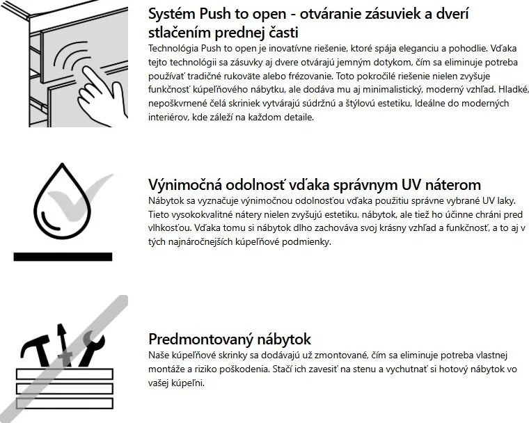 Deante Tubo, závěsná skříňka 800x385x600 mm, bílá lesklá, DEA-STU_6U81