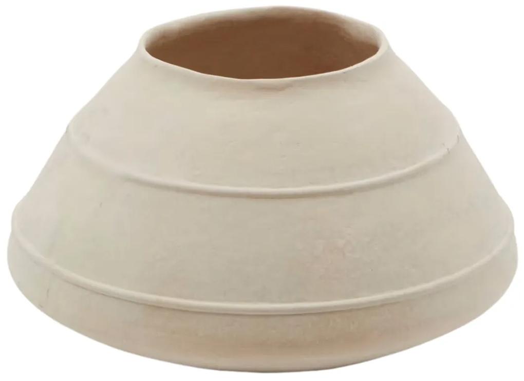 Bílá váza Kave Home Sylan 40 cm