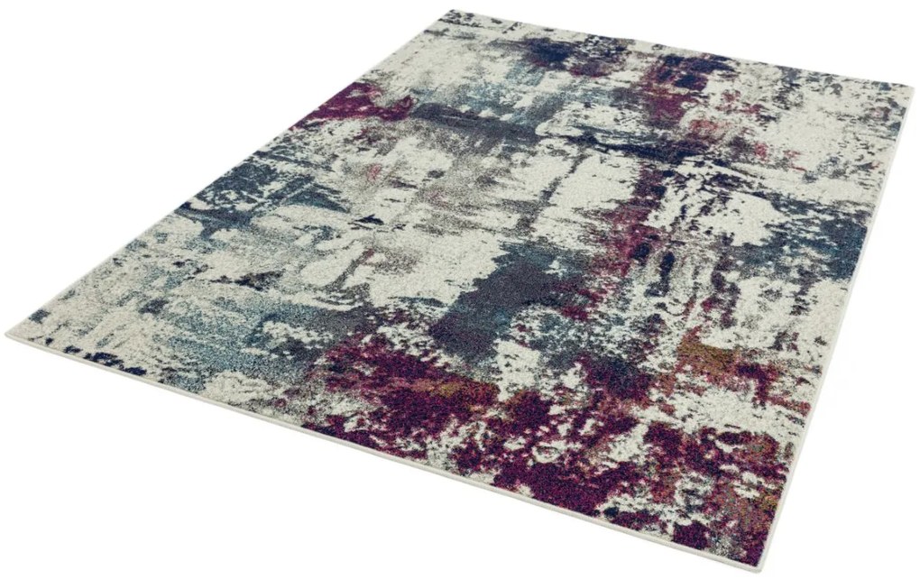Barevný koberec Dinamo Abstract Navy Rozměry: 160x230 cm