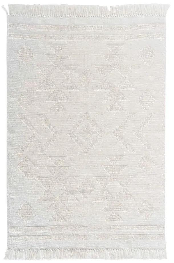 Bílý pratelný koberec 120x170 cm Cilaos – douceur d'intérieur