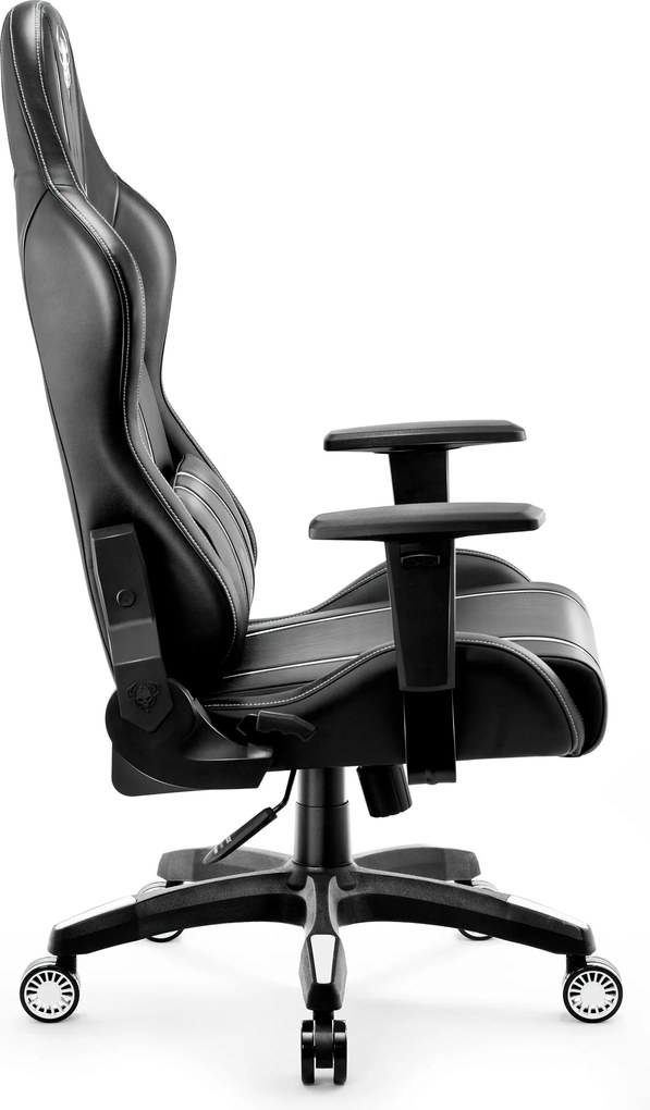Herní křeslo z eko kůže King Size, černý-bílý: Diablo X-One 2.0