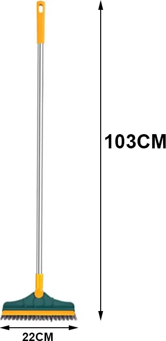 Verk Group Čisticí kartáč s rukojetí pro mezery 100 cm